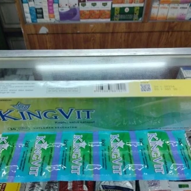 Jual KINGVIT STRIP 10 KAPLET SALUT SELAPUT | Shopee Indonesia