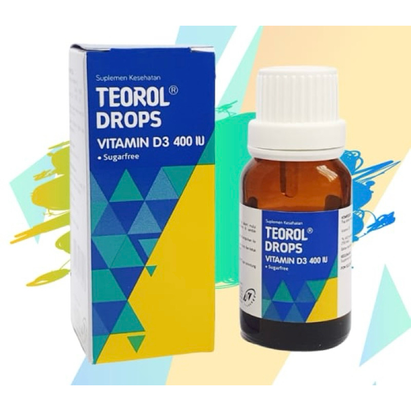 Jual Teorol Drop (Vitamin D3 400IU) | Shopee Indonesia