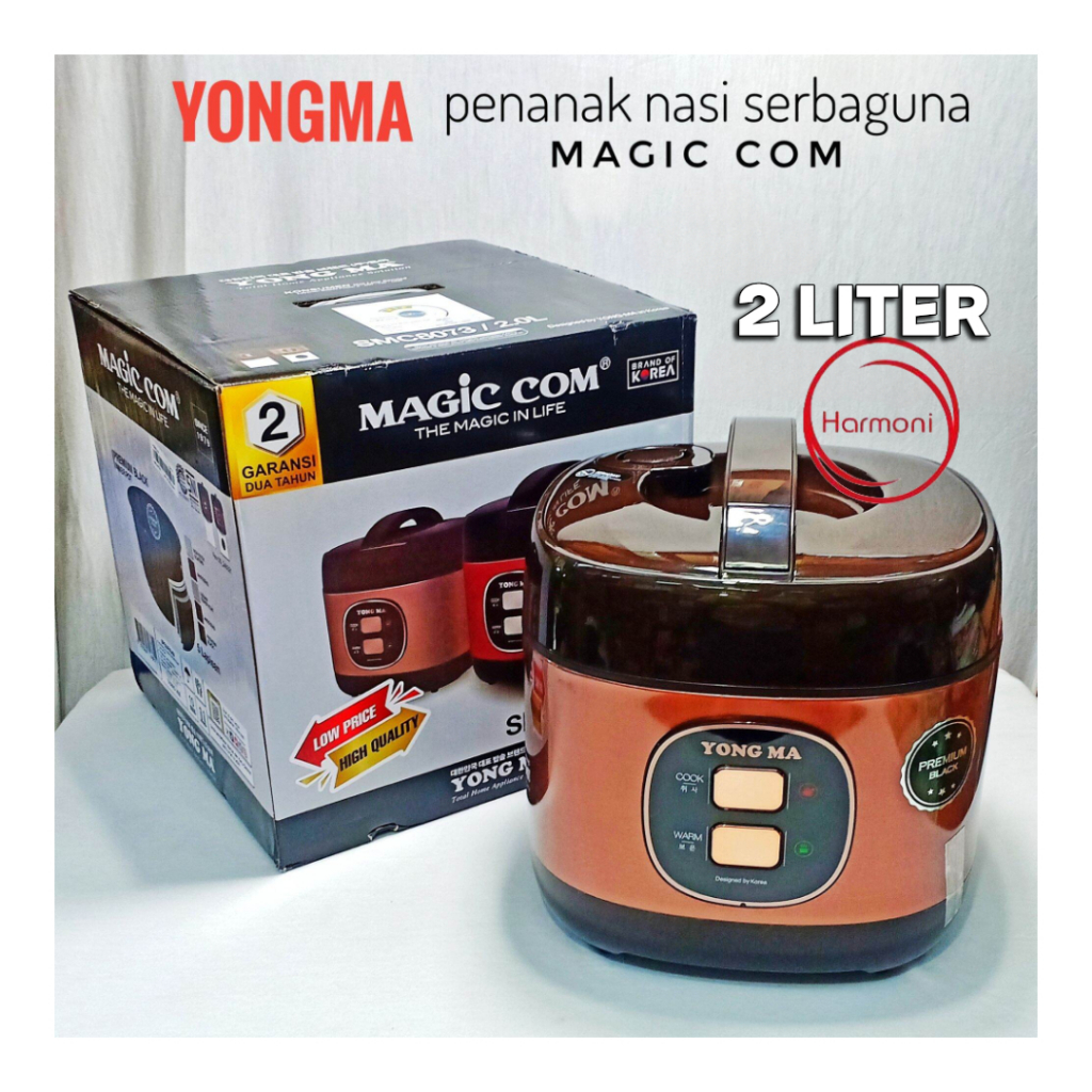 Jual MAGIC COM YONG MA 2 LITER RICE COOKER YONGMA 2 LITER MAGIC COM ...