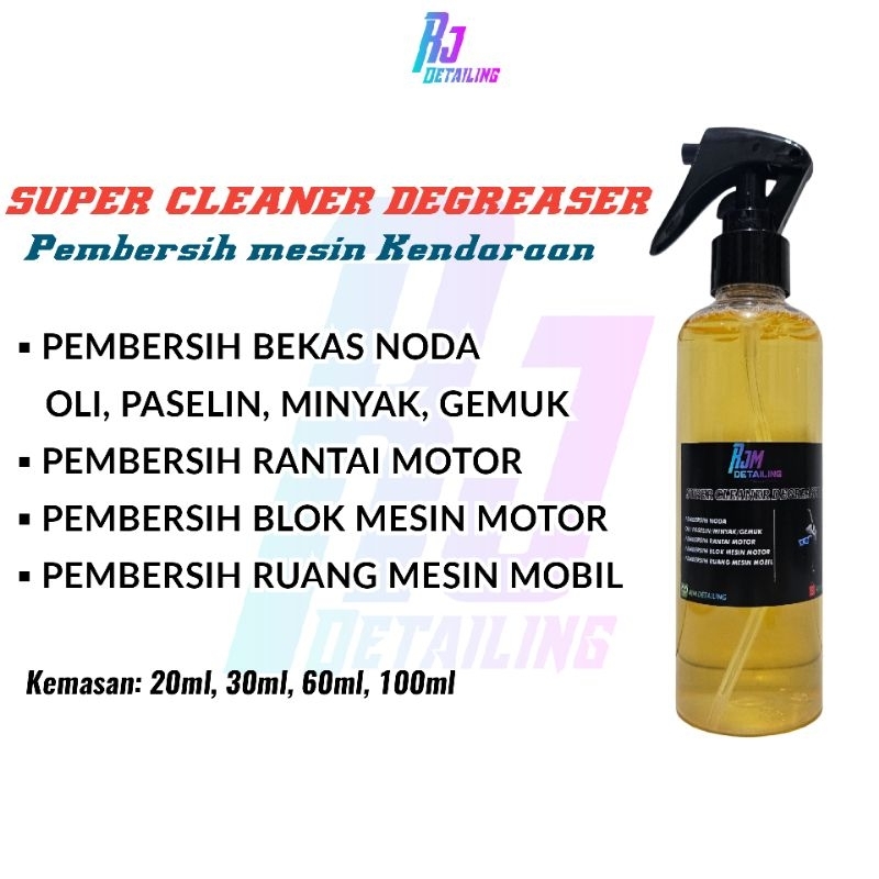Jual Super Cleaner DEGREASER 100ml - Pembersih Mesin - Engine Degreaser ...