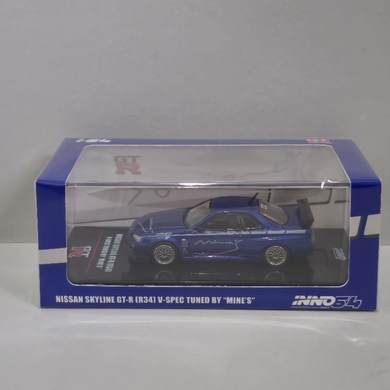 Jual Inno64 Nissan Skyline GT-R (R34) V-Spec Tuned by "Mine's" | Shopee Indonesia