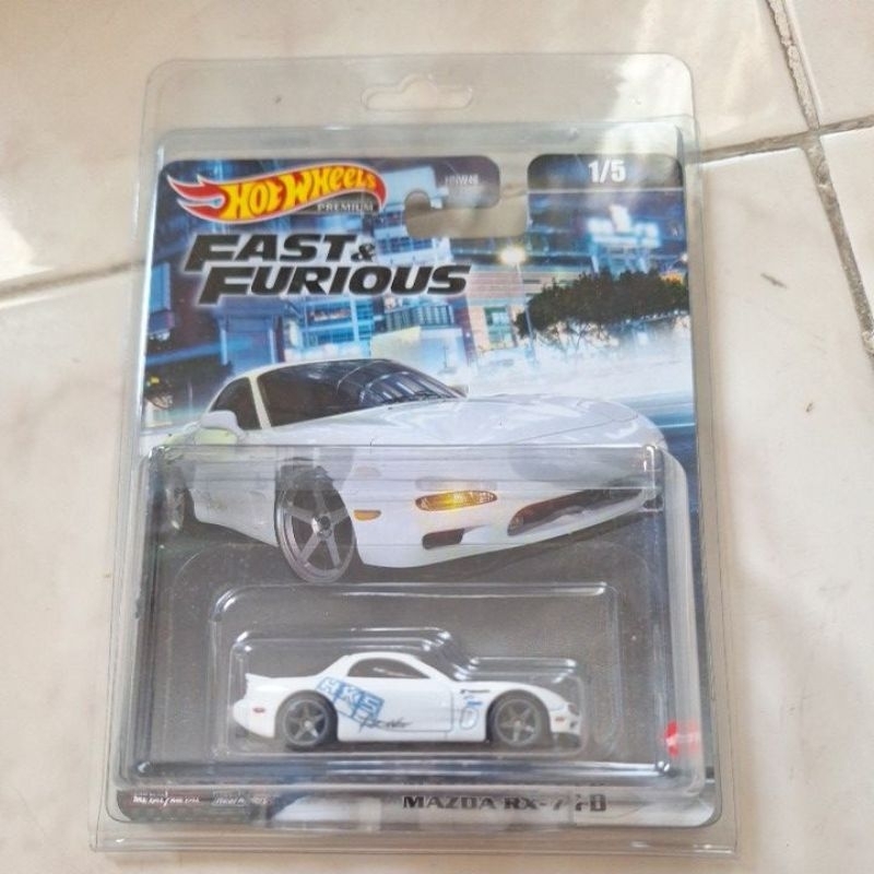 Jual Hot Wheels Premium Fast Furious Mazda RX7 FD | Shopee Indonesia