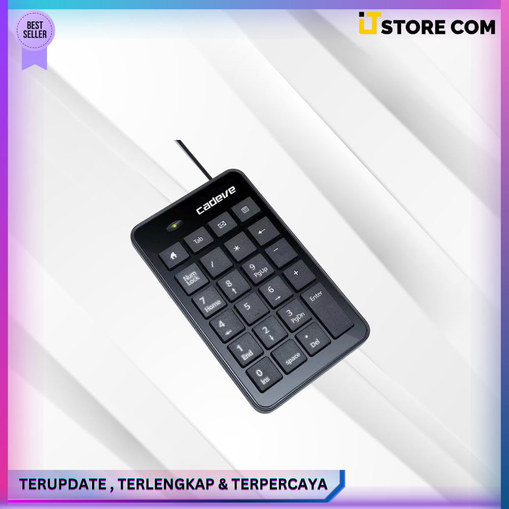 Jual KEYBOARD NUMPAD NUMERIC KEYPAD WIRED USB ANGKA NUMERIK | Shopee ...