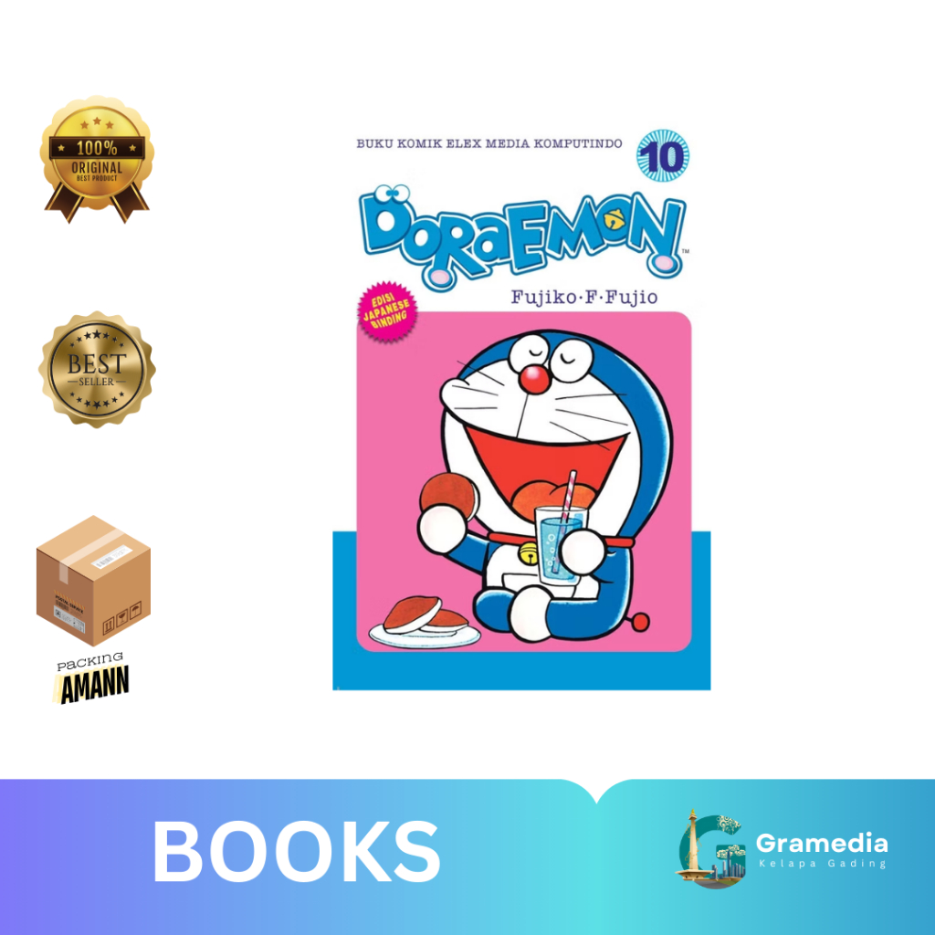 Jual Gramedia MKG - Komik Doraemon 10 (2025) (Fujiko F. Fujio) | Shopee ...