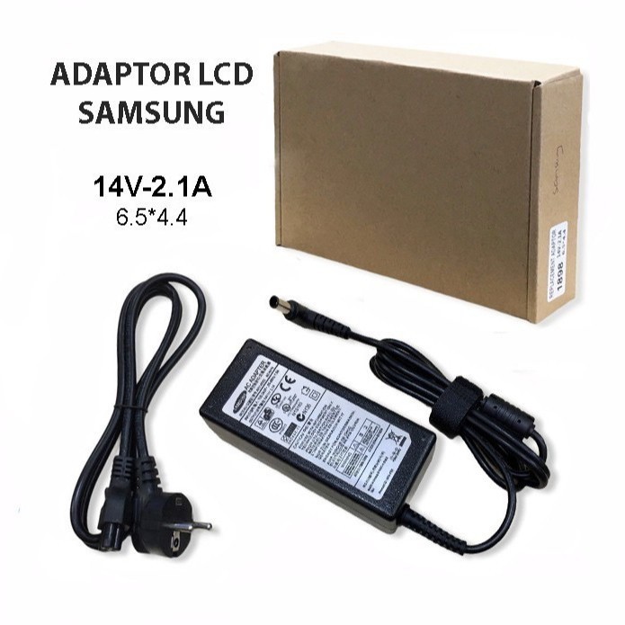 Jual Adaptor untuk Monitor LCD LED Samsung 14V-2.1A Jack 6.5x4.4 (1898 ...