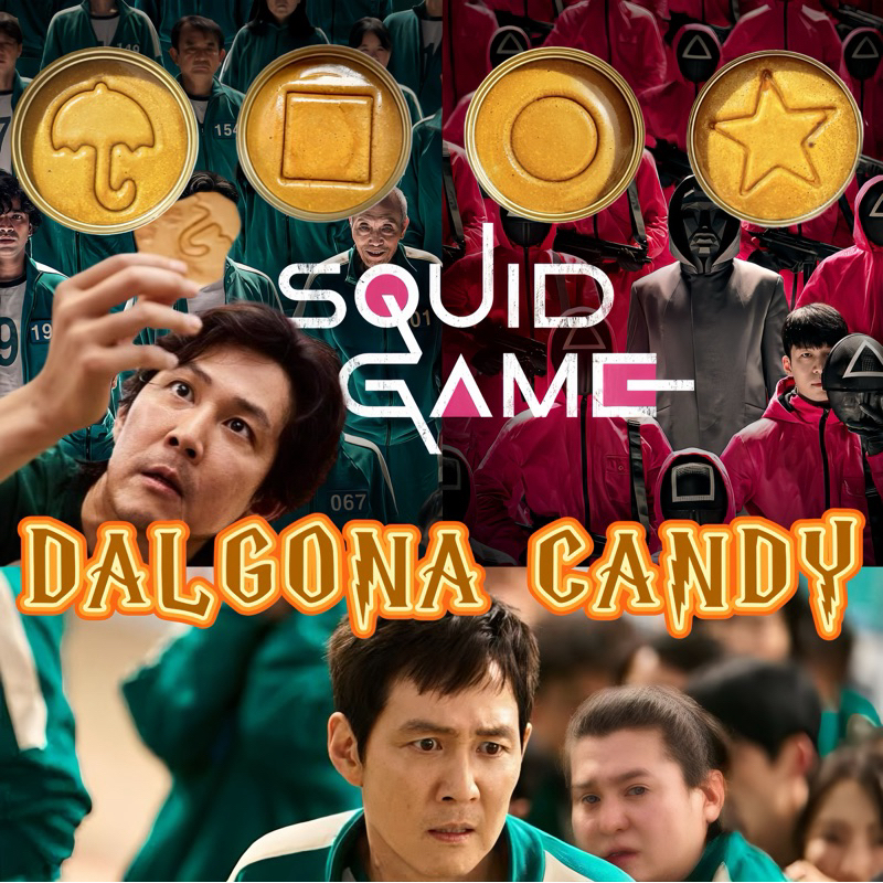 Jual Dalgona Candy, Squid Game Candy, Permen Squid Game | Shopee Indonesia