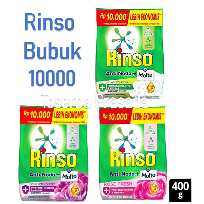 Jual Rinso Kemasan 10000 Detergen Bubuk | Shopee Indonesia