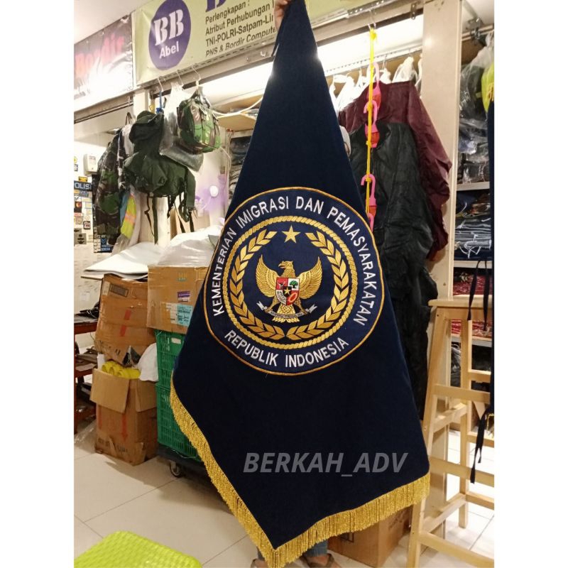 Jual Logo terbaru Bendera Pataka Kementerian Imigrasi dan ...