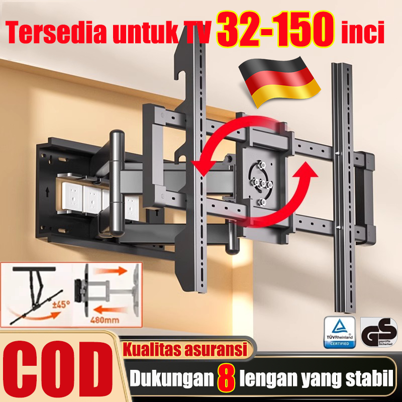 Jual Free Gift!!! Bracket Tv Import 32" s/d 120" Dudukan TV Braket ...