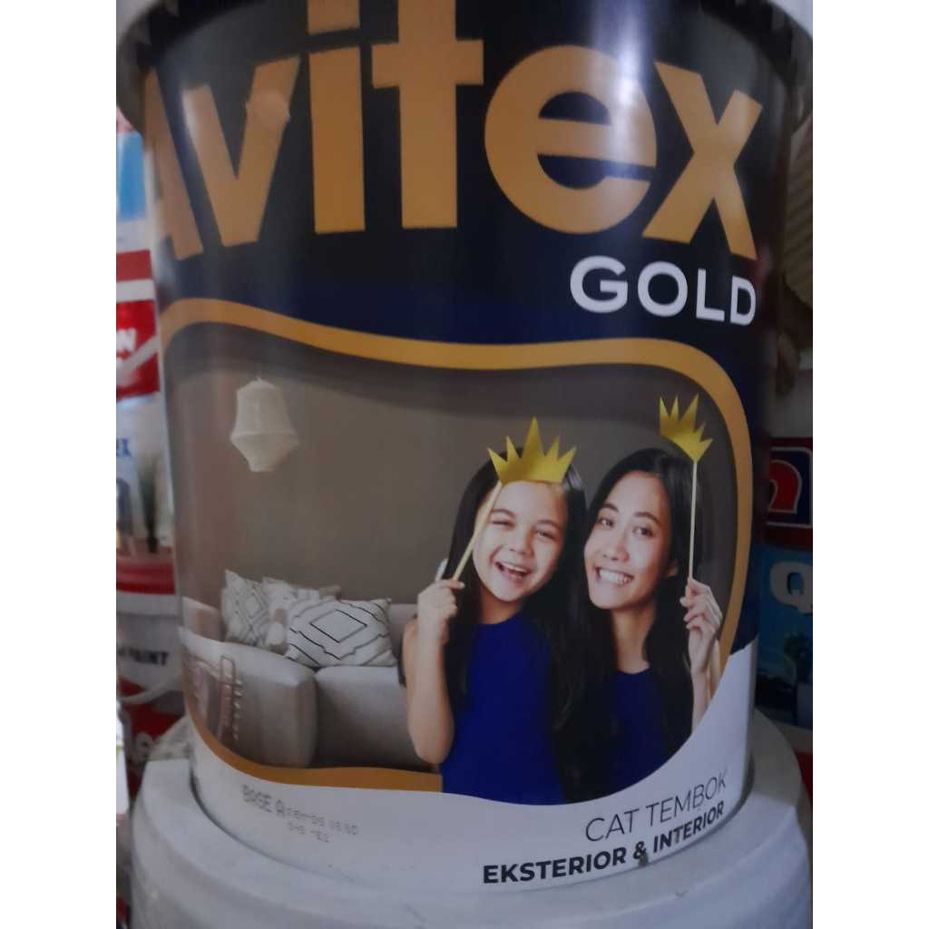 Jual Cat Tembok Exterior dan Interior Avitex Gold Pail | Shopee Indonesia