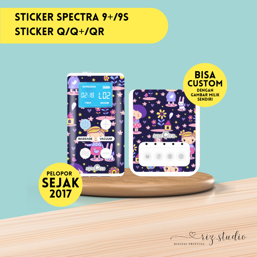 Jual [PART 3] STICKER SPECTRA 9+/9S dan Q/Q+/QR (BISA CUSTOM - BELI 2 ...