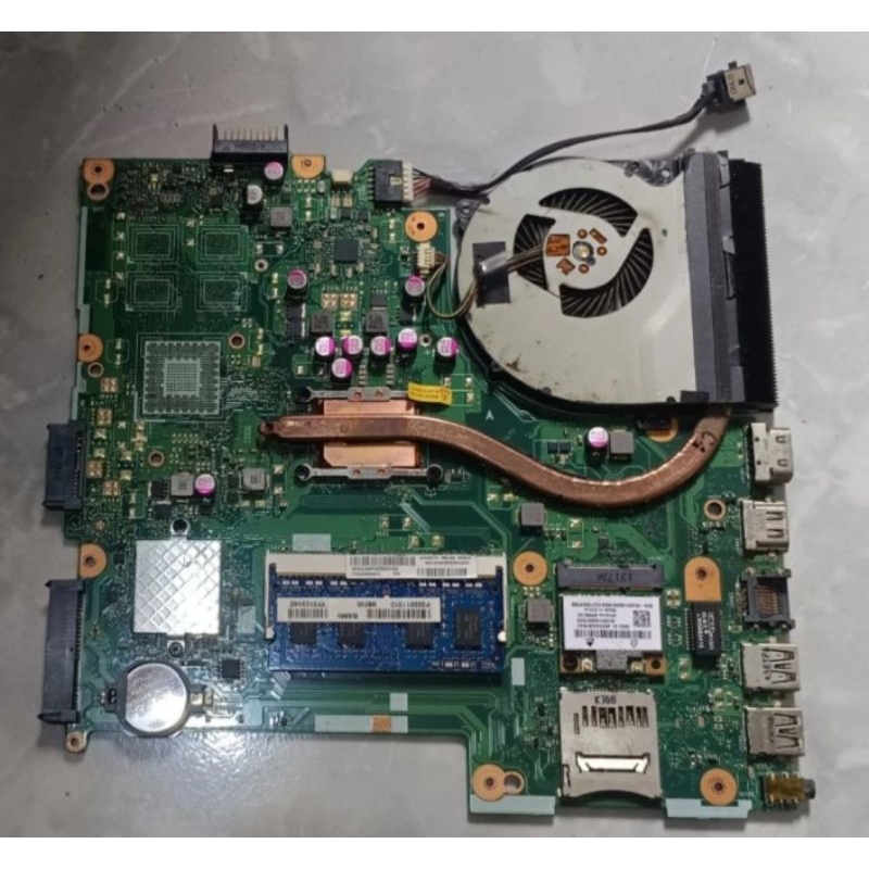 Jual motherboard asus x450 intel celeron 1007u bonus ram dan flexible ...