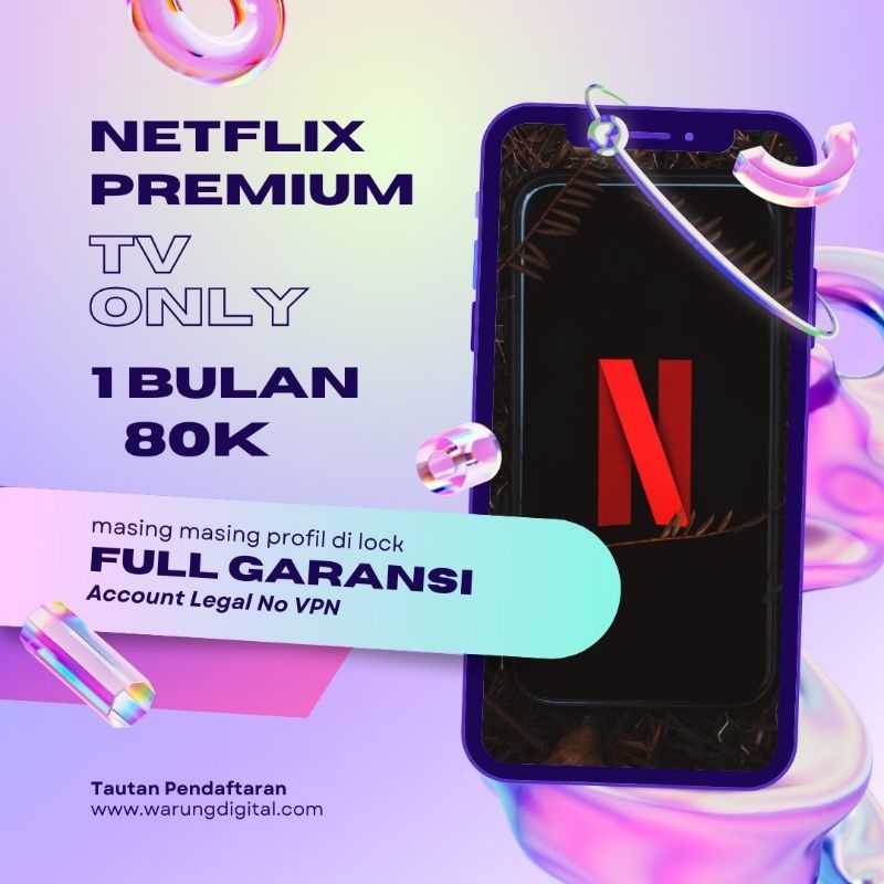 Jual NETFLIX KHUSUS TV 1PROFILE 1USER SEMUA PROFIL LOCKED | Shopee Indonesia
