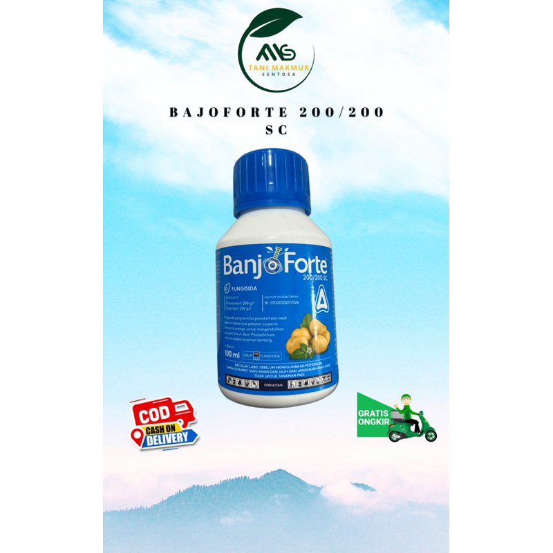 Jual Fungisida Banjo Forte 100 ml Bahan aktif Dimrthomorph Pengendali ...