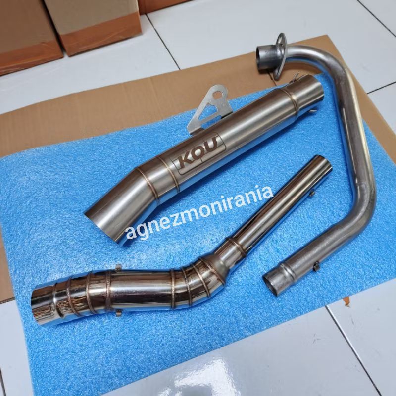Jual Exhaust KOU Tube type 51mm for Tmx 125/155 Rusi tc 125/150 raider ...