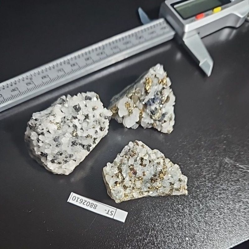 Jual Golden Pyrite Quartz Galena Cluster Batu Alam Asli | Shopee Indonesia