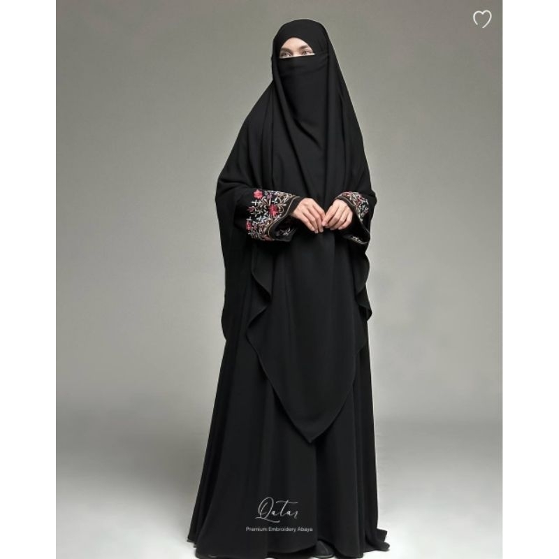 Jual (Ready Stok) Gamis Premium Terbaru Doha Qatar Abaya series by ...