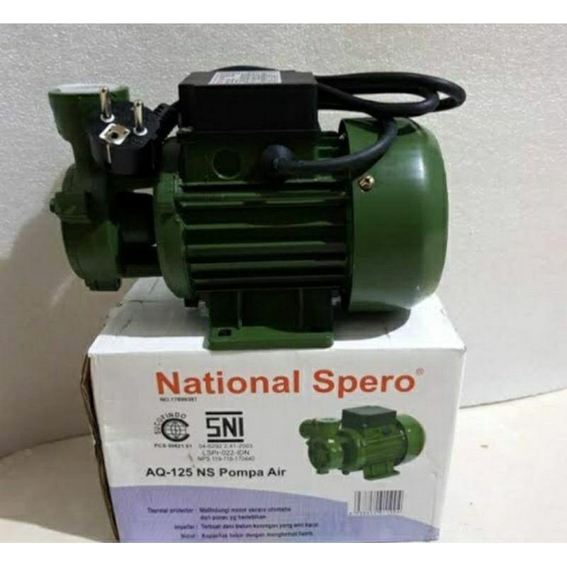 Jual #MAU# Pompa Air National Spero AQ-125 NS Non Otomatis Pompa ...