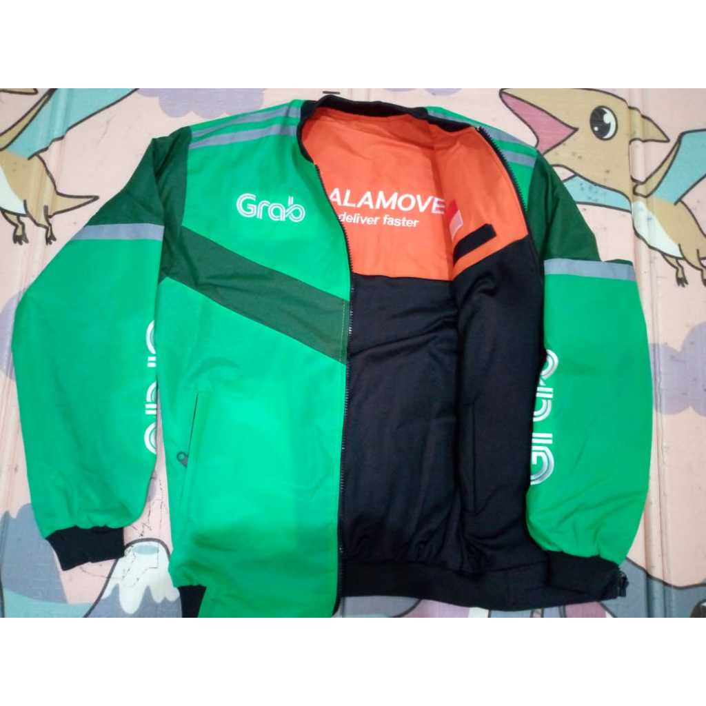 Jual JAKET GRAB LALAMOVE MURAH | Shopee Indonesia