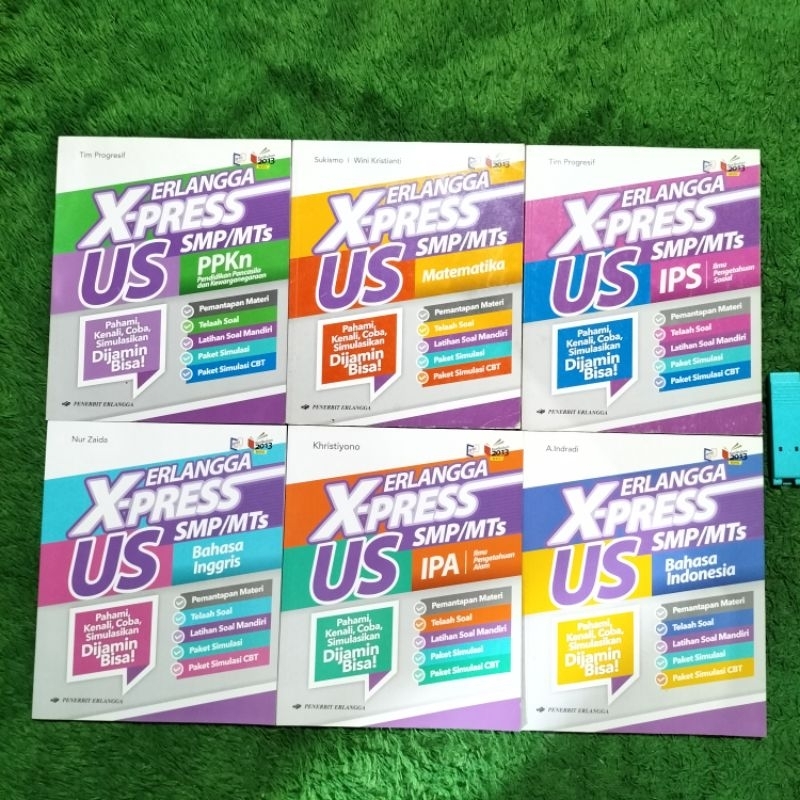 Jual ORIGINAL BUKU ERLANGGA X-PRESS US BAHASA INDONESIA INGGRIS IPA IPS ...