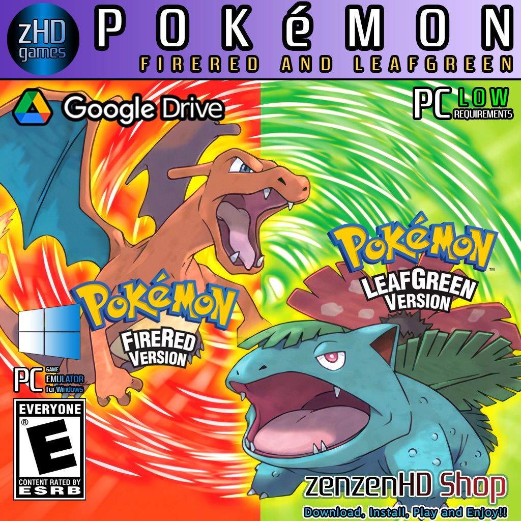 Jual POKEMON FIRERED AND LEAFGREEN | Pokemon FireRed & LeafGreen ...