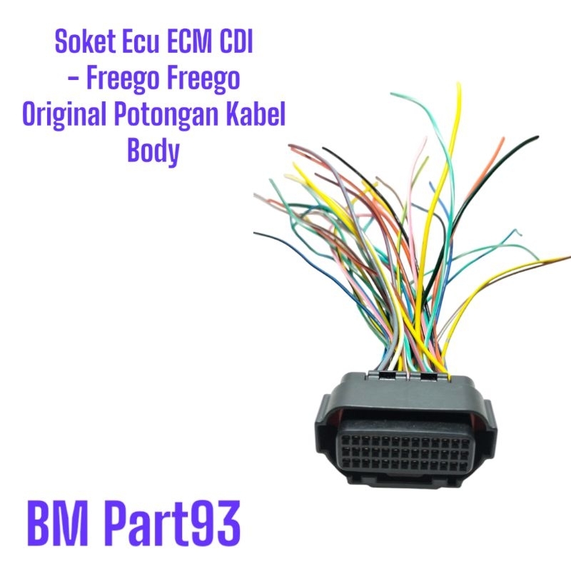 Jual Socket Ecu ECM CDI Yamaha Freego Freego Original Potongan Kabel ...