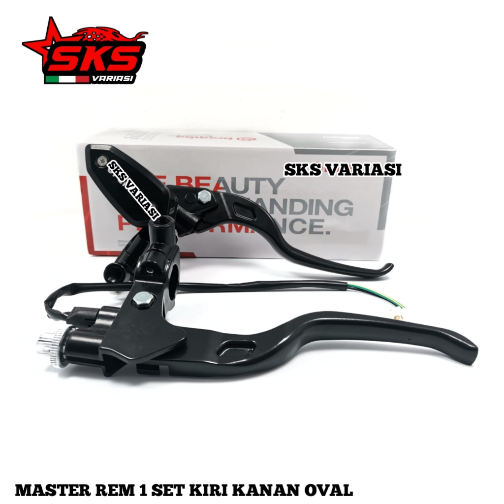 Jual Handle Rem Motor Master Rem Tracktion Universal Tabung Oval Semua ...