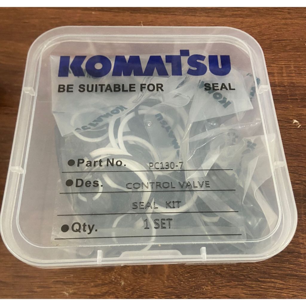 Jual Seal Kit Control Valve Komatsu PC 130-7 (1 Set) | Shopee Indonesia