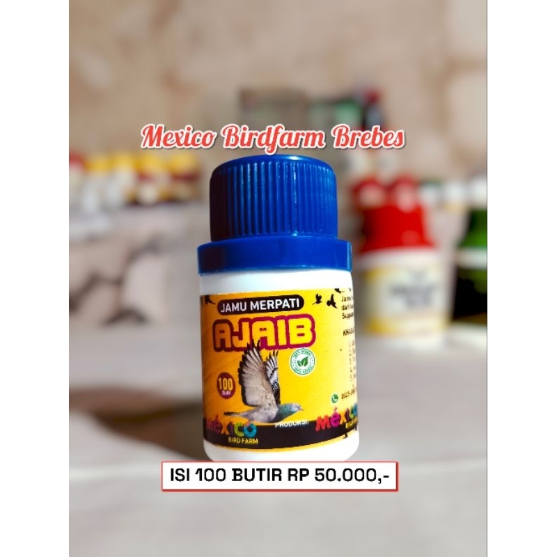 Jual JAMU AJAIB - PRODUKSI MEXICO BIRDFARM BREBES | Shopee Indonesia