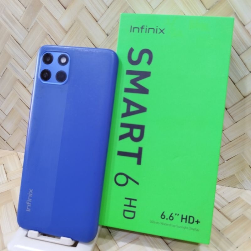 Jual Infinix Smart 6 HD Ram 2/32GB Handphone Second Seken Bekas Fullset ...