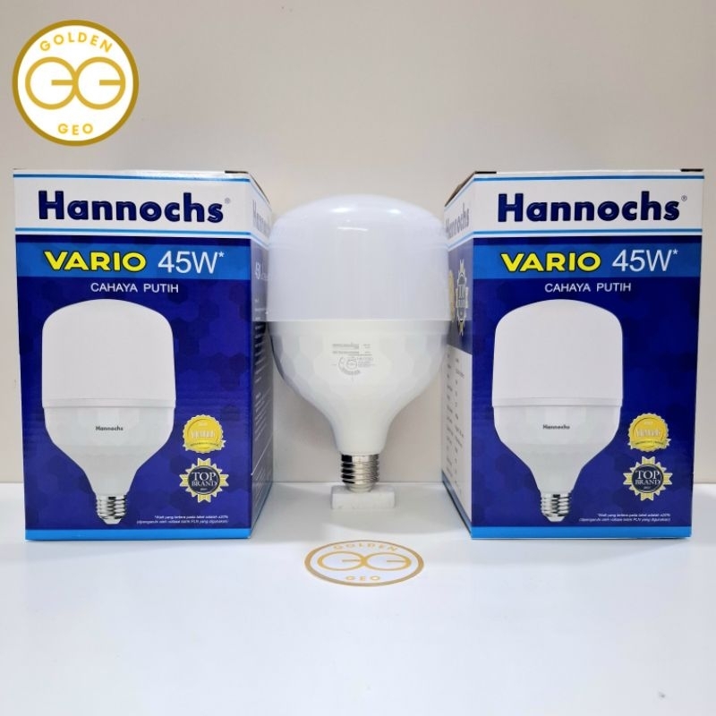 Jual Bola Lampu LED HANNOCHS Vario 45W (BUA) | Shopee Indonesia