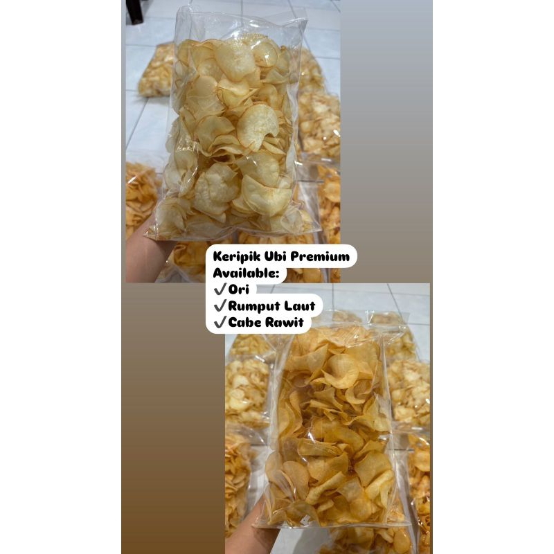 Jual KERIPIK UBI PREMIUM ORI/RUMPUT LAUT/CABE RAWIT | Shopee Indonesia