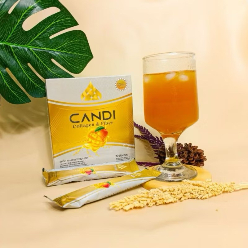Jual CANDI COLLAGEN & FIBER ORIGINAL ISI 10 sachet | Shopee Indonesia