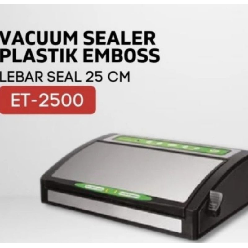 Jual VACUUM SEALER MAKANAN GETRA ET 2500 - GETRA VACUUM SEALER MAKANAN ...