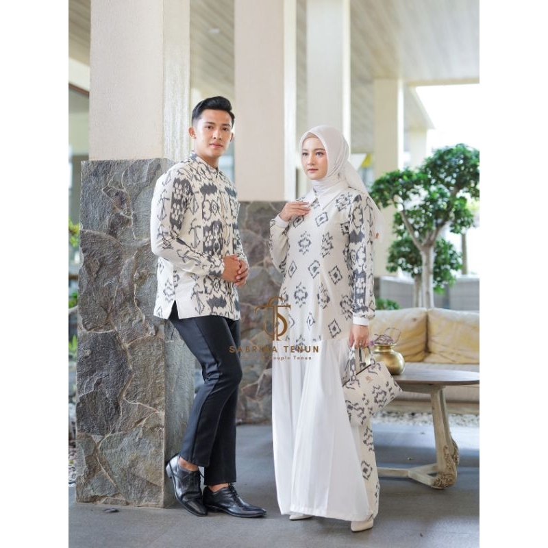 Jual SABRINA TENUN - REGA & REGINA COUPLE BROKEN WHITE | Shopee Indonesia