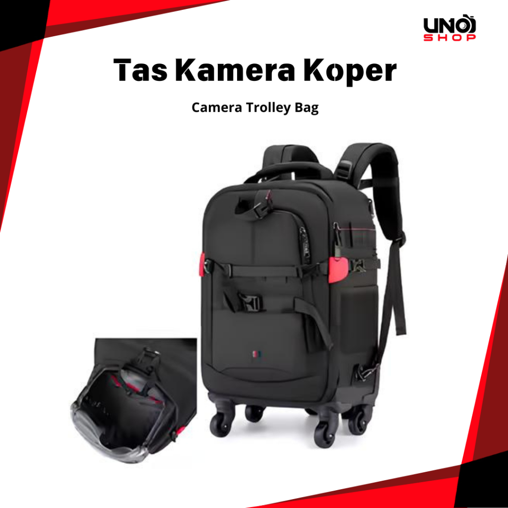 Jual Tas Kamera Koper Troli Multifungsi - Professional Trolley Camera ...