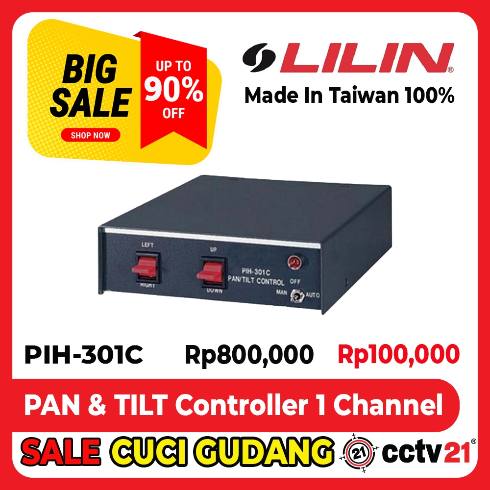 Jual PAN TILT Controller 1 Channel LILIN PIH-301C SALE CUCI GUDANG ...