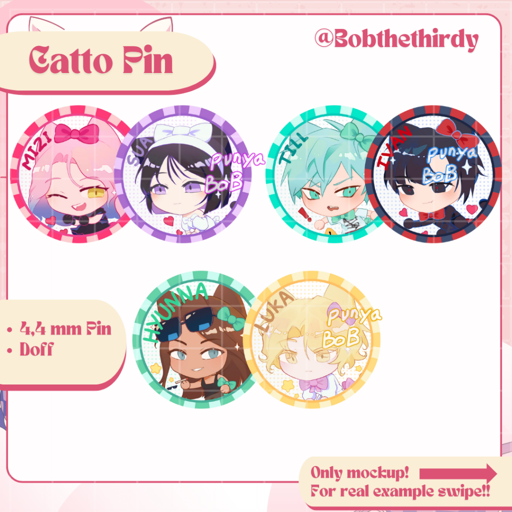 Jual ALIEN STAGE/ALNST CAT PINS | Fanmerch | Ivan, Till, Mizi, Sua ...