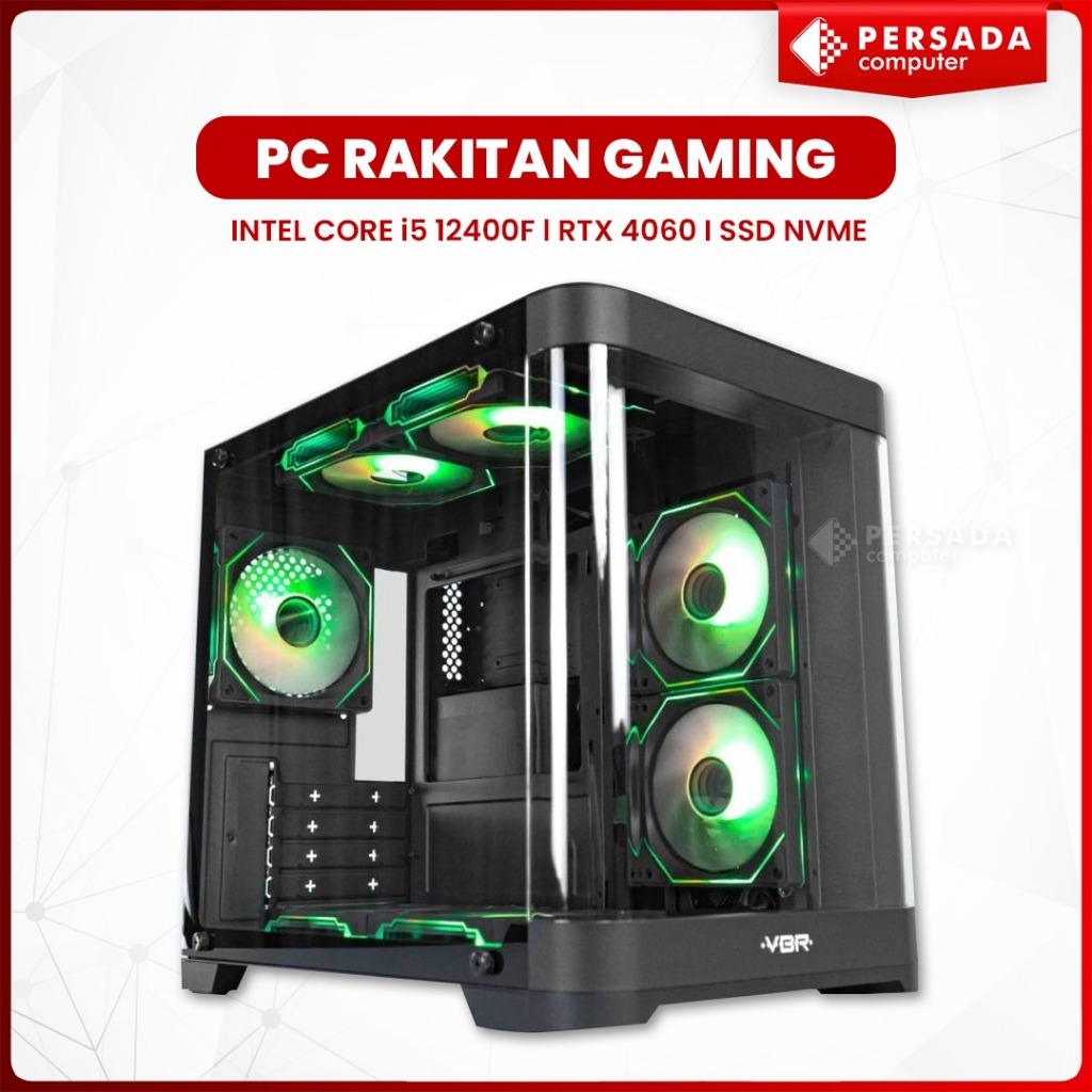 Jual PC RAKITAN GAMING INTEL CORE i5 12400F l RTX 4060 I SSD NVME | Shopee Indonesia