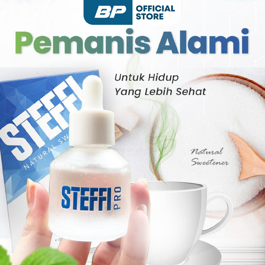 Jual STEFFI PRO - Stevia Tetes 30ml Pemanis Alami Pengganti Gula ...