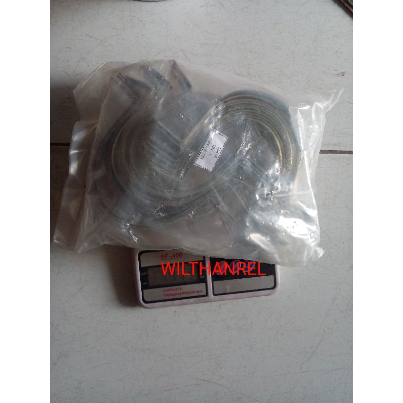 Jual clam omega tebal 3" besi putih | Shopee Indonesia