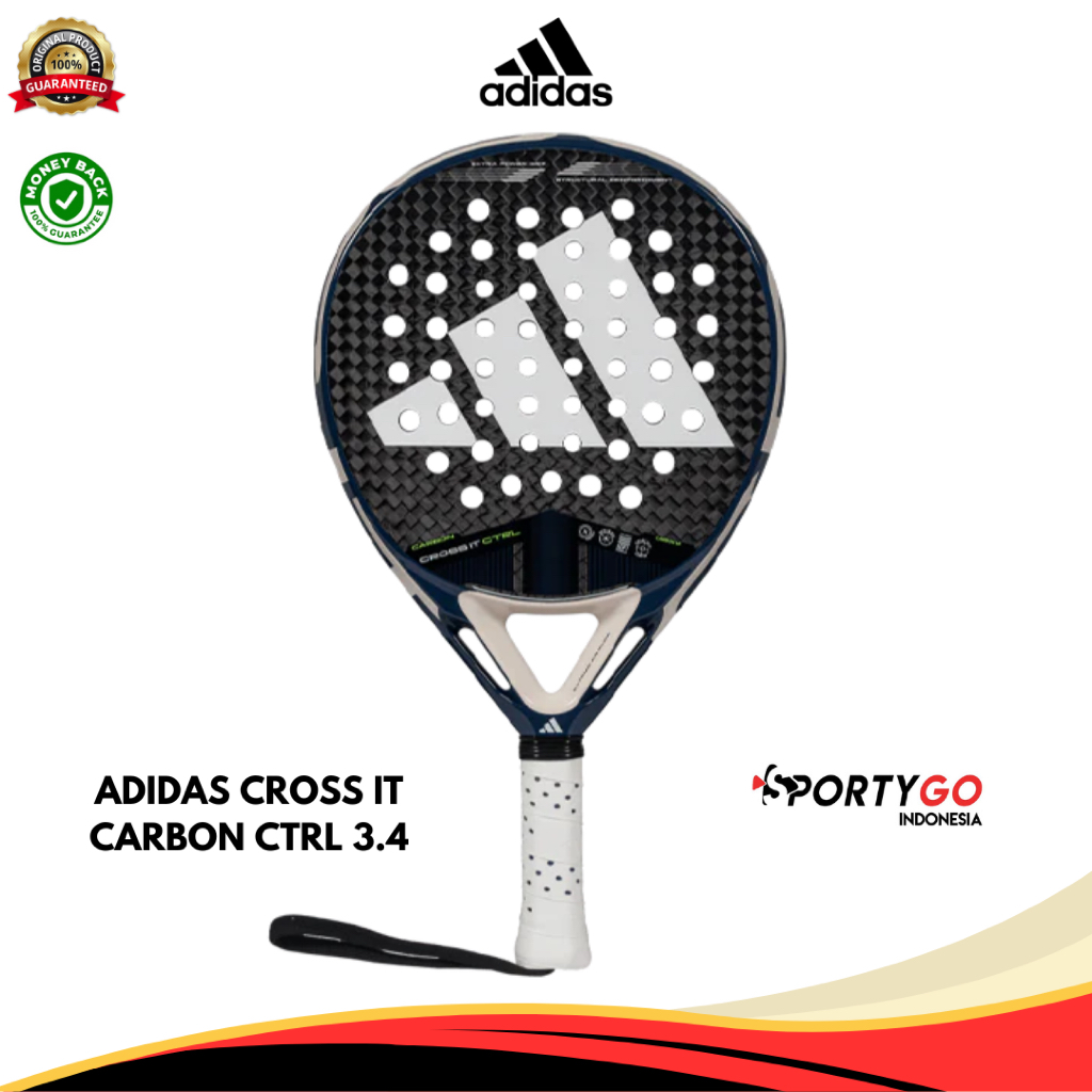 Jual Padel Racket ADIDAS CROSS IT CARBON CTRL 3.4 2025 | Raket Padel ...