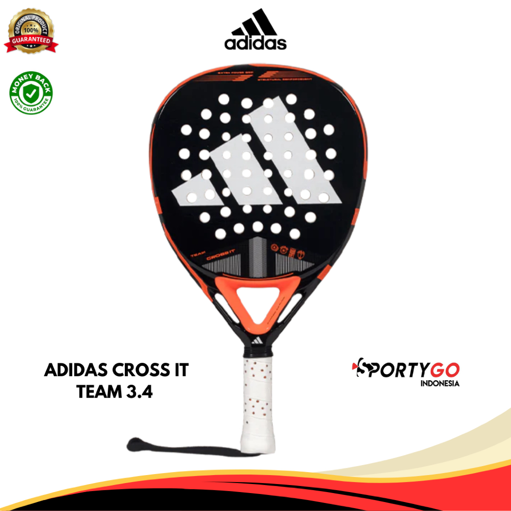 Jual Padel Racket ADIDAS CROSS IT TEAM 3.4 2025 | Raket Padel Adidas ...
