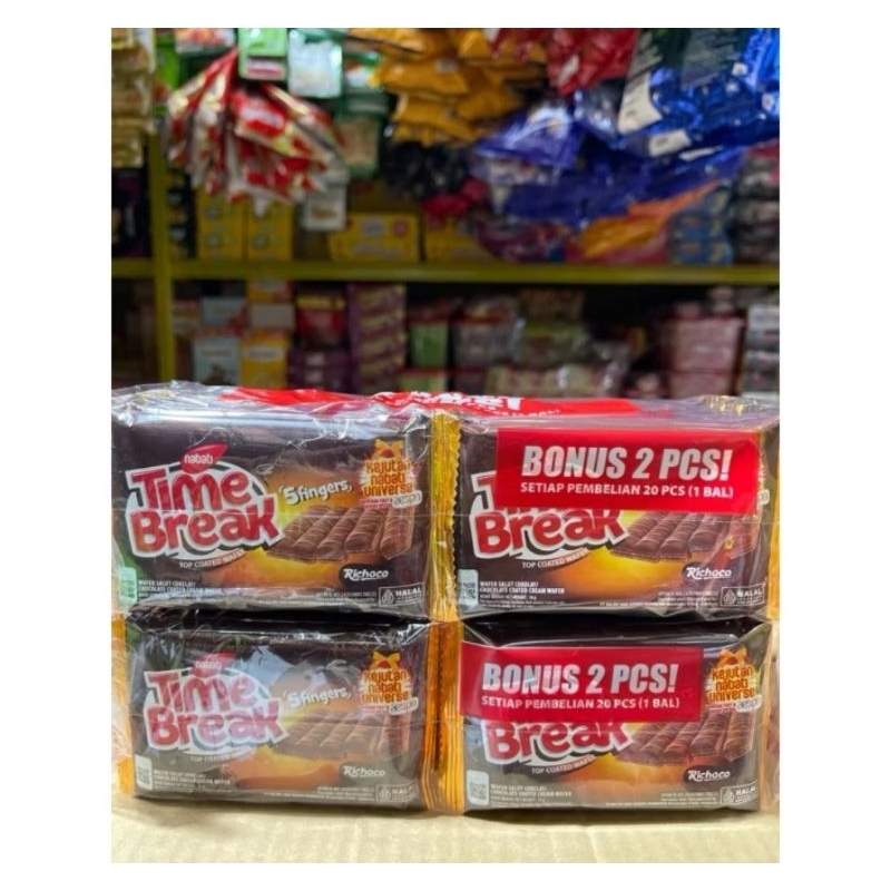Jual TIME BREAK 1000 PACK (ISI 22 PCS) | Shopee Indonesia