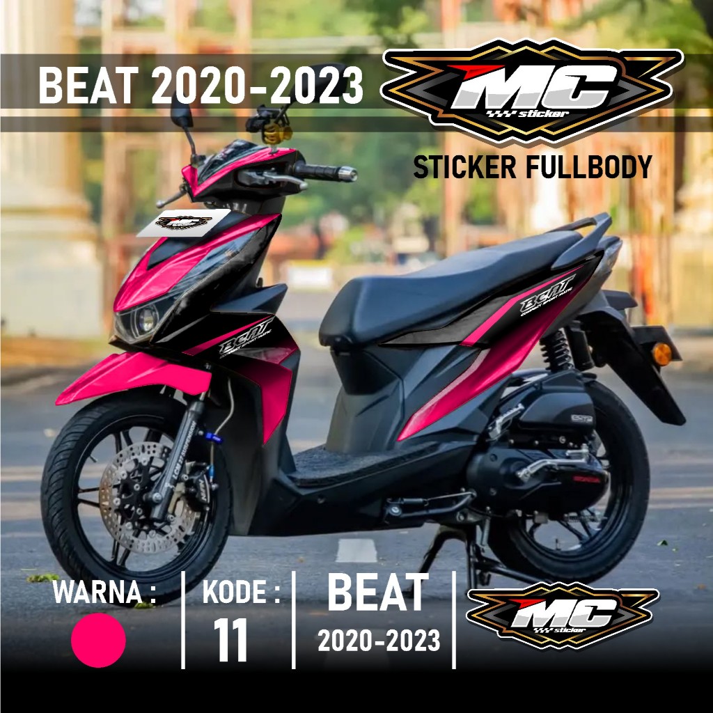 Jual MC Cutting Sticker Decal Beat Deluxe Beat Street Full body 2020 ...