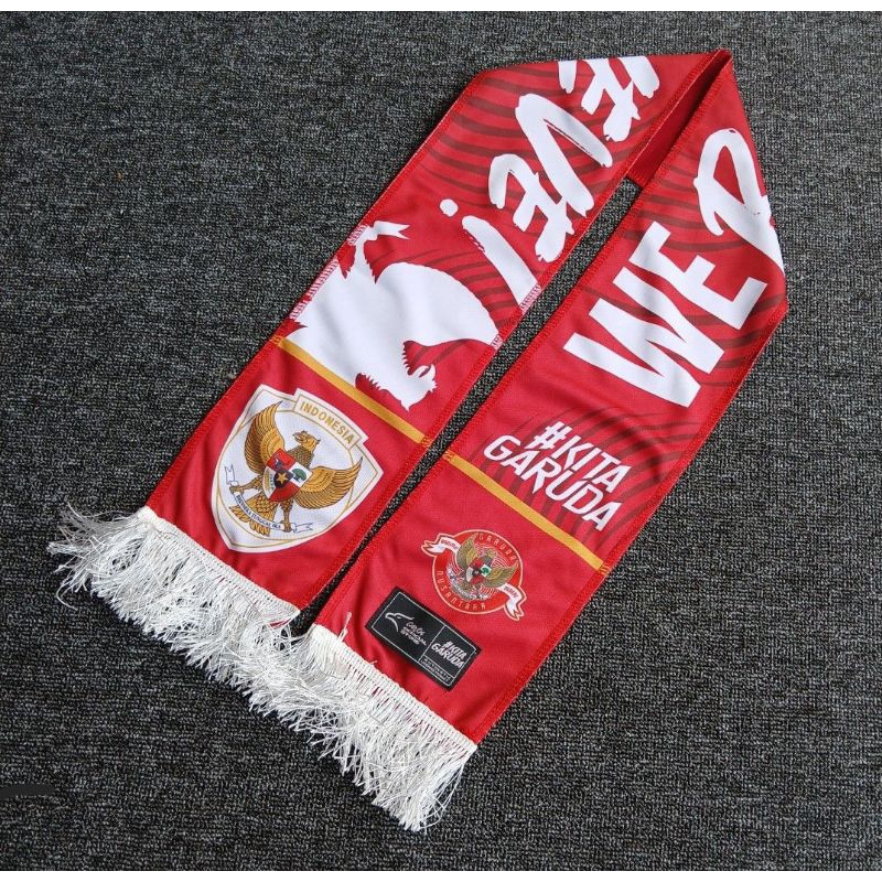 Jual Official Timnas Indonesia Merchandise Syal We Believe | Shopee ...