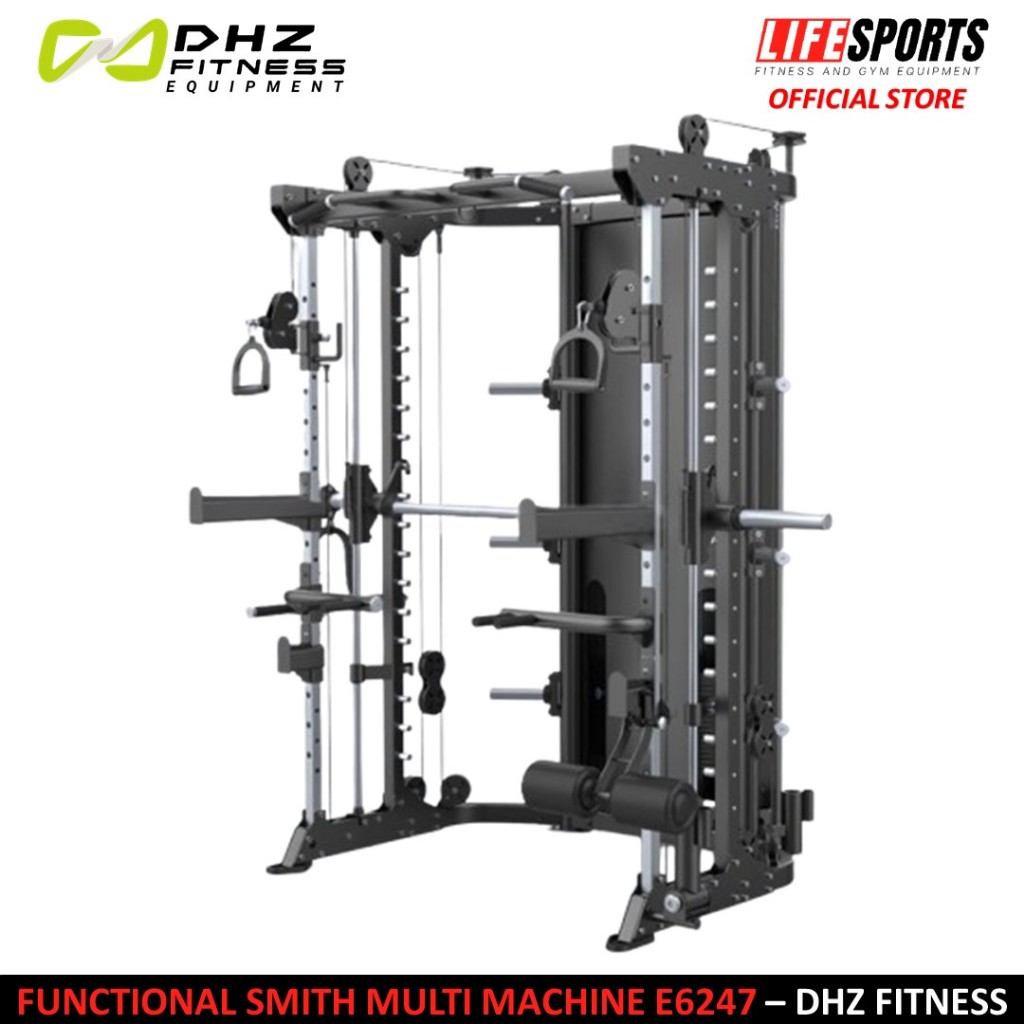 Jual LIFESPORTS - New Alat Olahraga Fitness Gym Functional Smith Multi ...