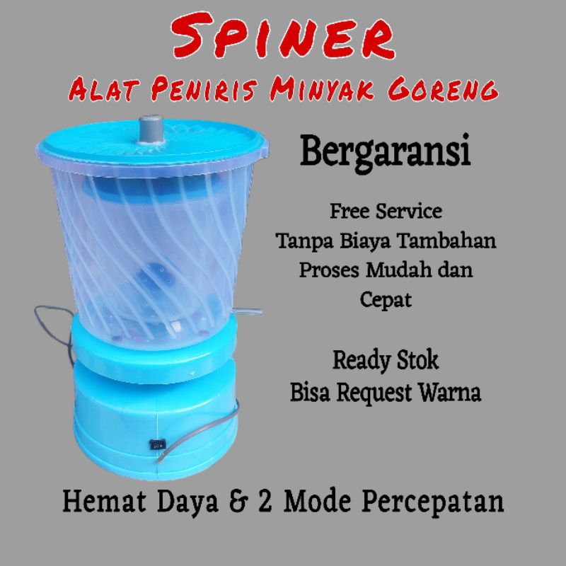 Jual Spiner Peniris Minyak Penyaring Minyak Pengering Minyak | Shopee ...