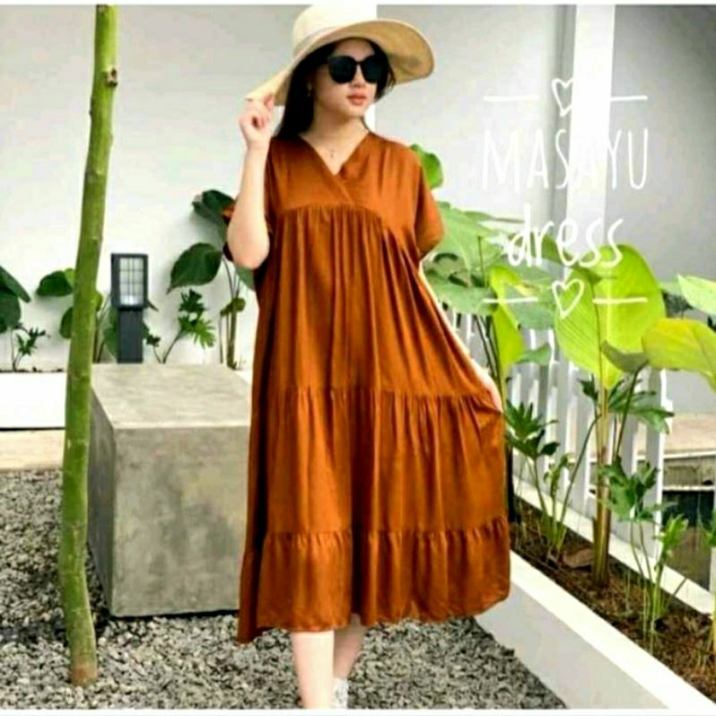 Jual Daster crinkle/masayu dress/daster jumbo/daster ibu hamil/daster ...