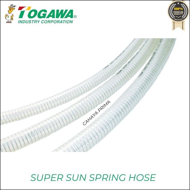 Jual Selang Spring Togawa 5/8" SP-15 (15x22) Super Sun Spring Hose ...